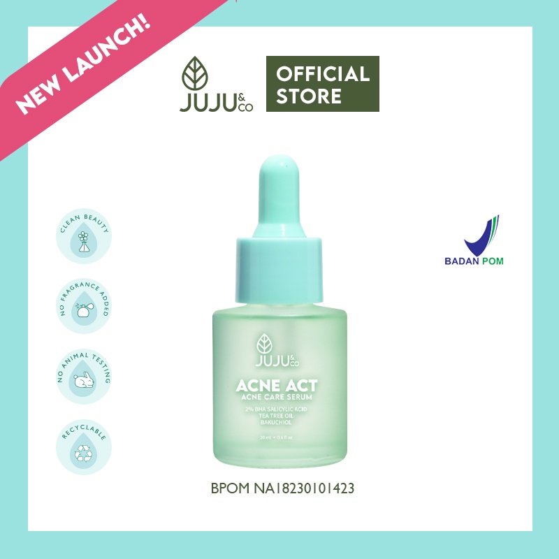 Jual JUJU & CO Acne Act Acne Care Serum - 20 ml | Shopee Indonesia