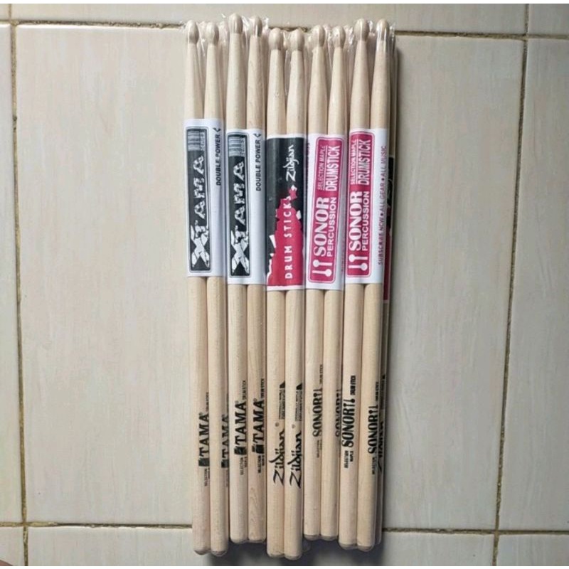 Jual Stik drum set tama Zildjian bahan maple | Shopee Indonesia
