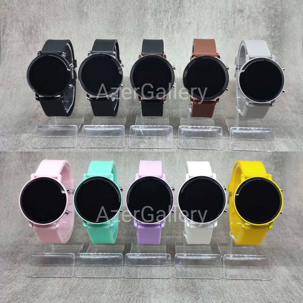 Jual Jam Tangan LED Watch Bulat | Shopee Indonesia