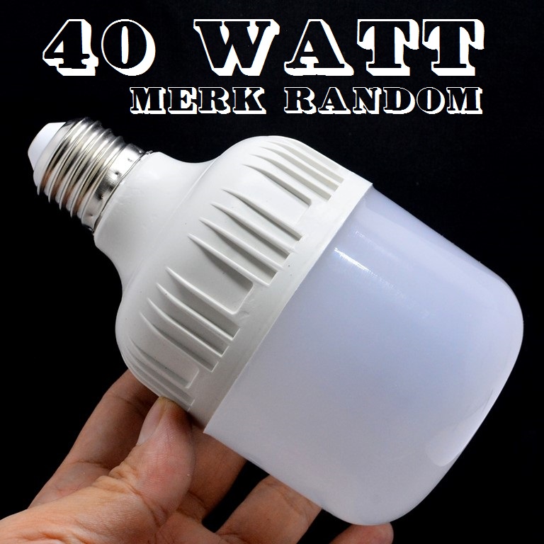 Jual LAMPU 40W LED 40 WATT KAPSUL CAPSULE CAHAYA PUTIH TERANG SNI | Shopee Indonesia