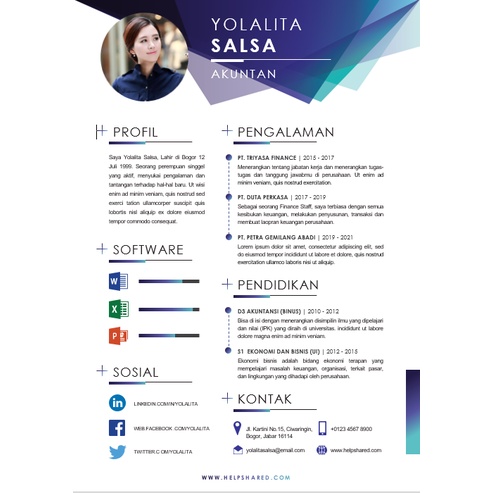 Jual 60 TEMPLATE CV | Shopee Indonesia