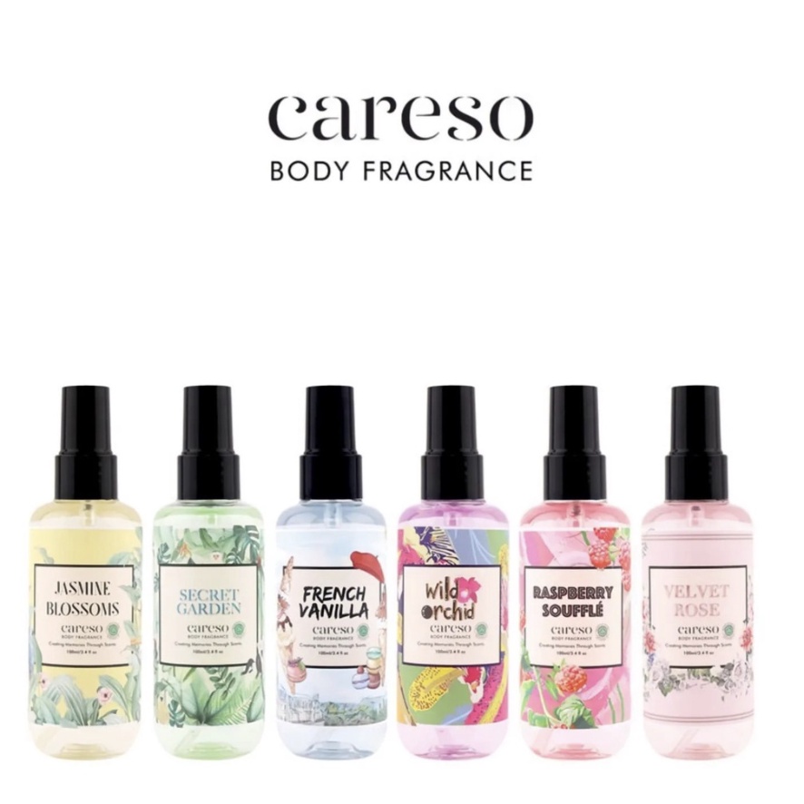 Jual Careso Body Fragrance / Body Mist / Body Parfume 100ml All Variant ...
