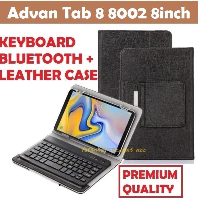Jual Advan Tab 8 8002 8inch REMOVABLE KEYBOARD BLUETOOTH LEATHER CASE ...