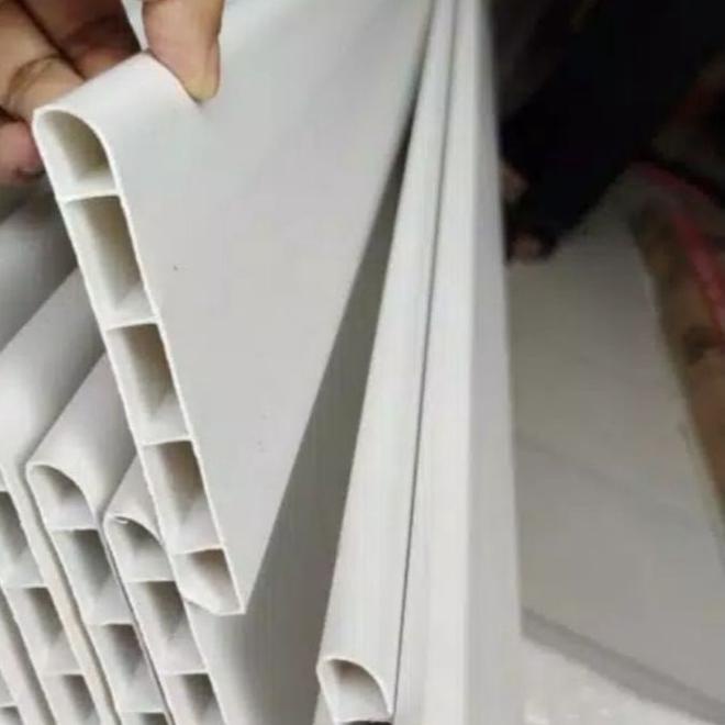 Jual ♥ plin PVC / plint pvc / list plank pvc isi 2.4 meter polos ...