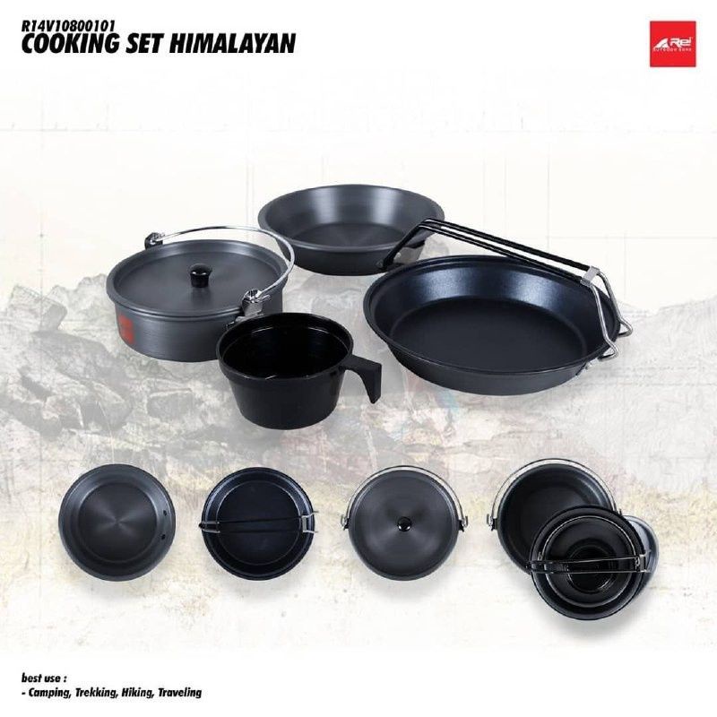 Jual Cooking Set Rei Himalayan E/Himalayan B - Alat Masak Camping ...
