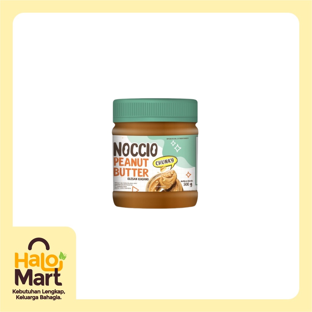 Jual NOCCIO PEANUT BUTTER CHUNKY 500 GR | Shopee Indonesia Jual NOCCIO PEANUT BUTTER CHUNKY 500 GR | Shopee Indonesia