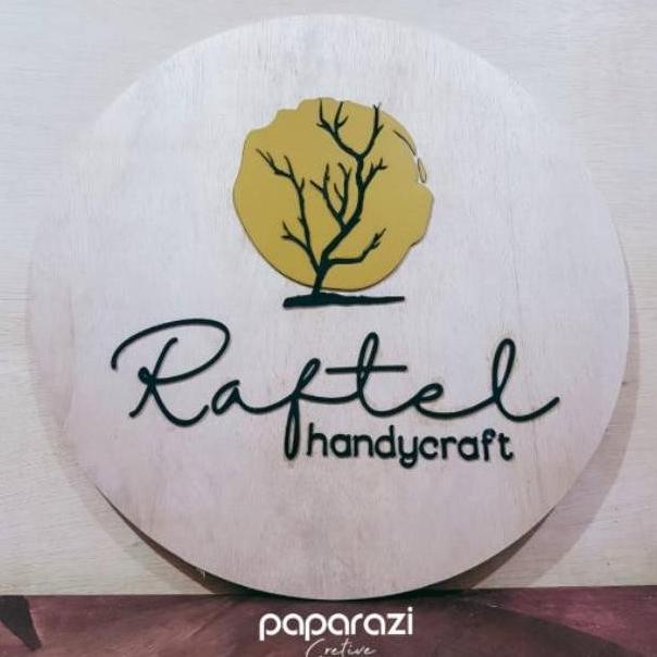 Jual Disc% Papan Iklan Logo Sign Kayu Akrilik Indoor / Signage Kayu ...