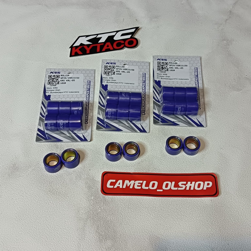 Jual ROLLER SCOOPY FI BEAT FI VARIO 110 FI 8 9 10 GRAM KRS RACING ...
