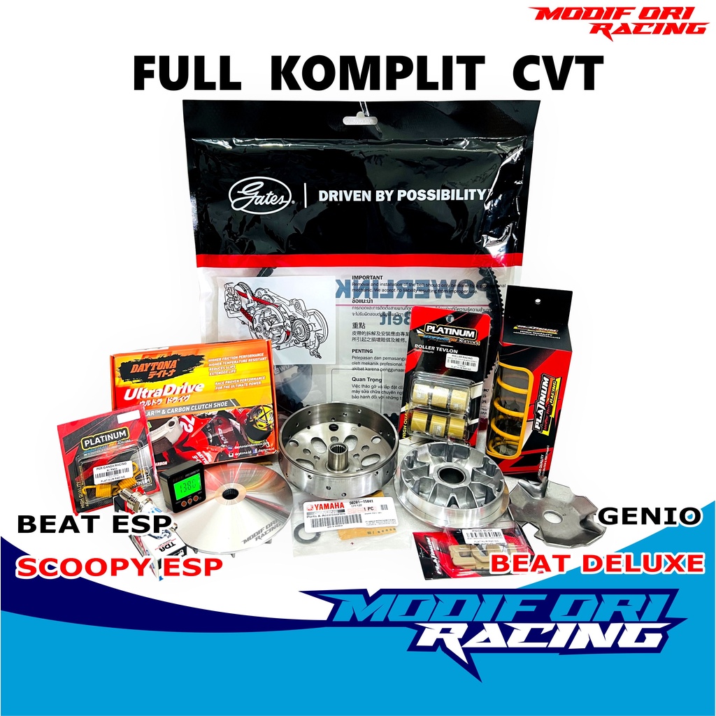 Jual FULL KOMPLIT PAKET CVT UPGRADE Beat Fi Esp - Genio - Beat Deluxe ...