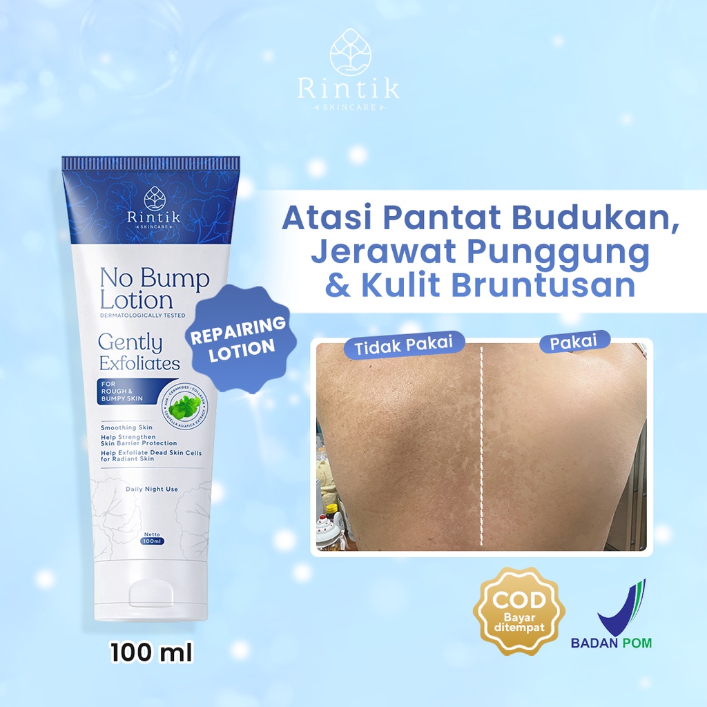 Jual Rintik Skincare - No Bump Lotion / Lotion Tubuh Kulit Bruntusan ...