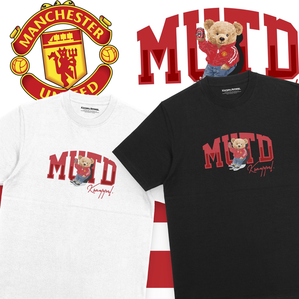 Jual Kaos "Bear Beer MU" - Manchester United/Setan Merah/The Red Devil ...
