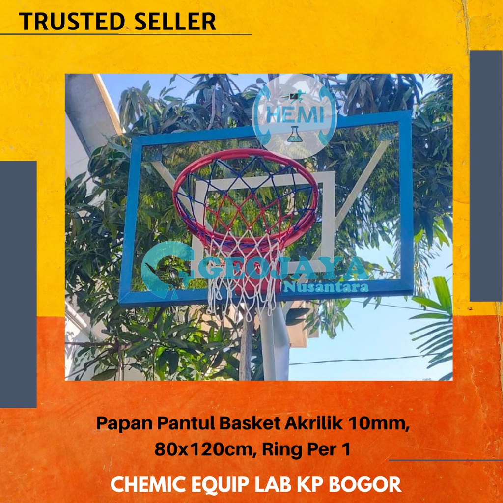 Jual Papan Pantul Basket Akrilik 10mm, 80x120cm, Ring Per 1 | Shopee ...