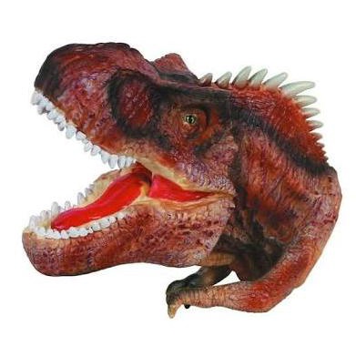 Jual Hand Puppet World Jurassic T-rex Kepala Allosaurus Head ...