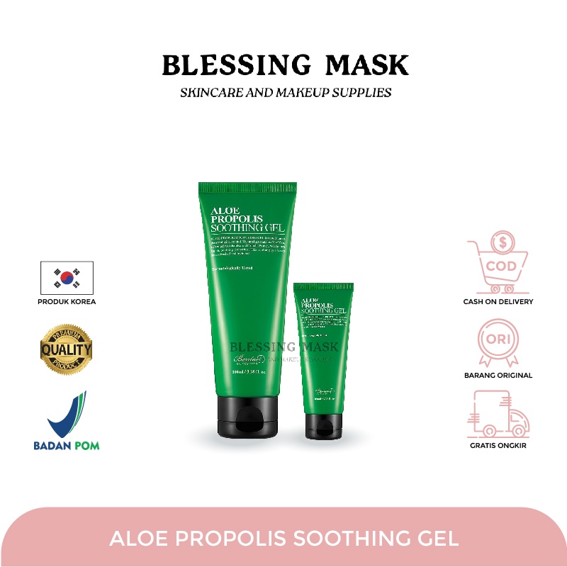 Jual Benton aloe propolis soothing gel 100mL & 30mL | Shopee Indonesia
