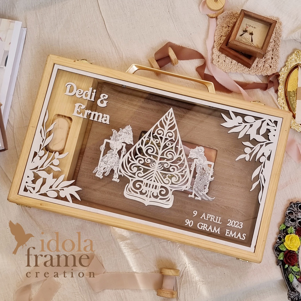 Jual BOX ALBUM FOTO AESTHETIC/BOX KAYU/WOODEN ALBUM MAGAZINE | Shopee ...