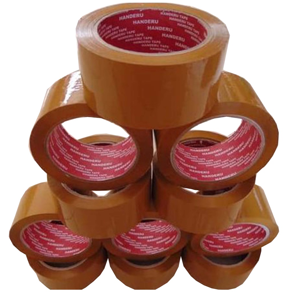 Jual Lakban Coklat Tebal 48mm x 90 yard / Lakban paket | Shopee Indonesia