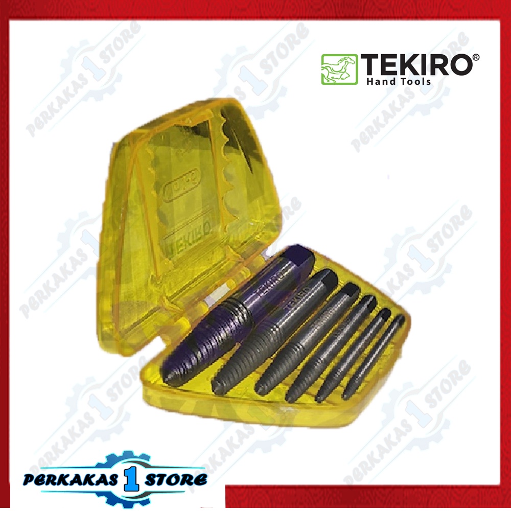 Jual Tekiro Screw Extractor Hand Tap Balik Mata Bor Pembuka Baut Patah ...