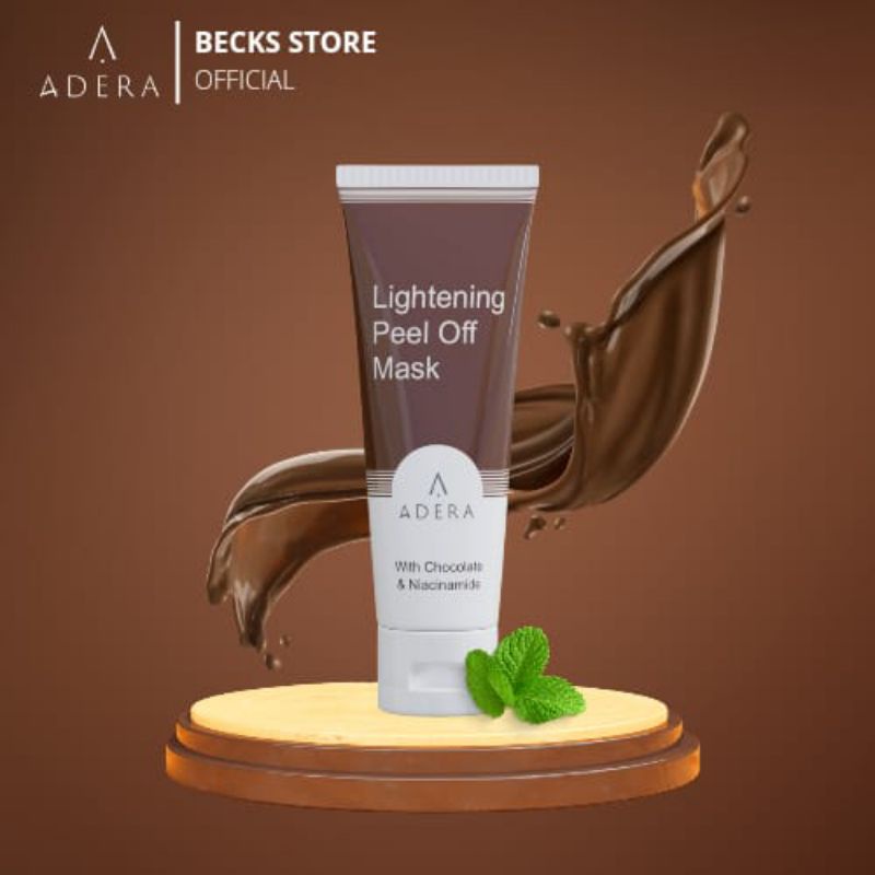 Jual ADERA LIGHTENING PEEL OFF MASK FLEK HITAM WITH CHOCOLATE DAN ...