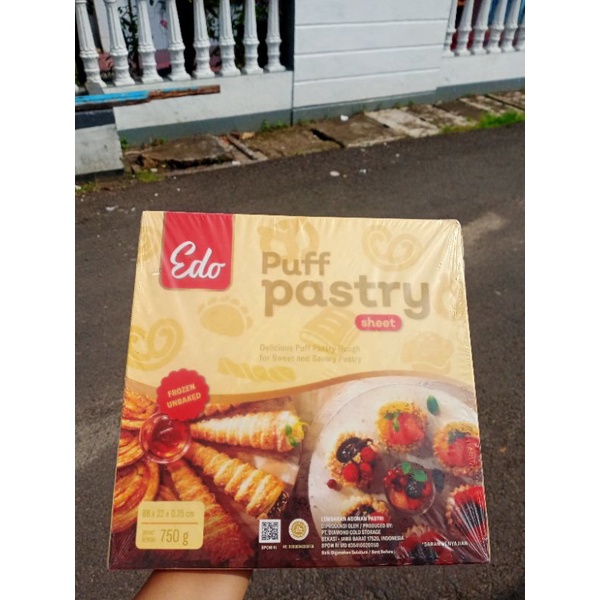 Jual puff pastry sheet 750gr/ puff pastry/adonan kue | Shopee Indonesia