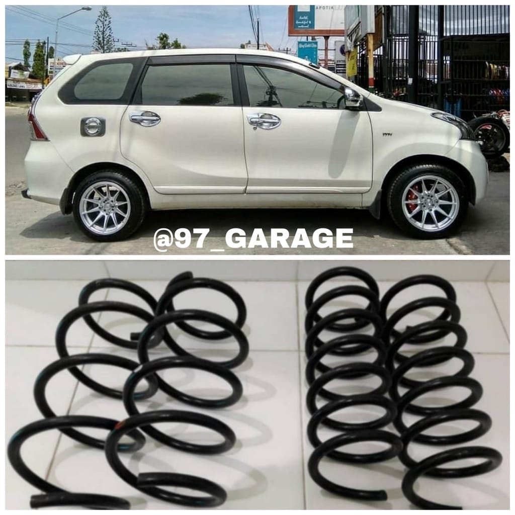 Jual loweringkit per custom ceper coil spring warna avanza brio mobilio ...
