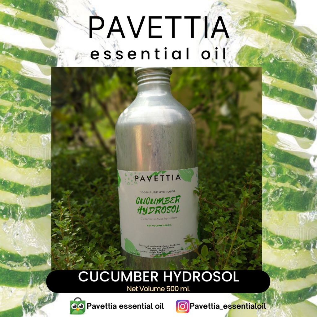 Jual 500 ml - Cucumber hydrosol - aromatic water (Cucumis sativus) | Shopee Indonesia