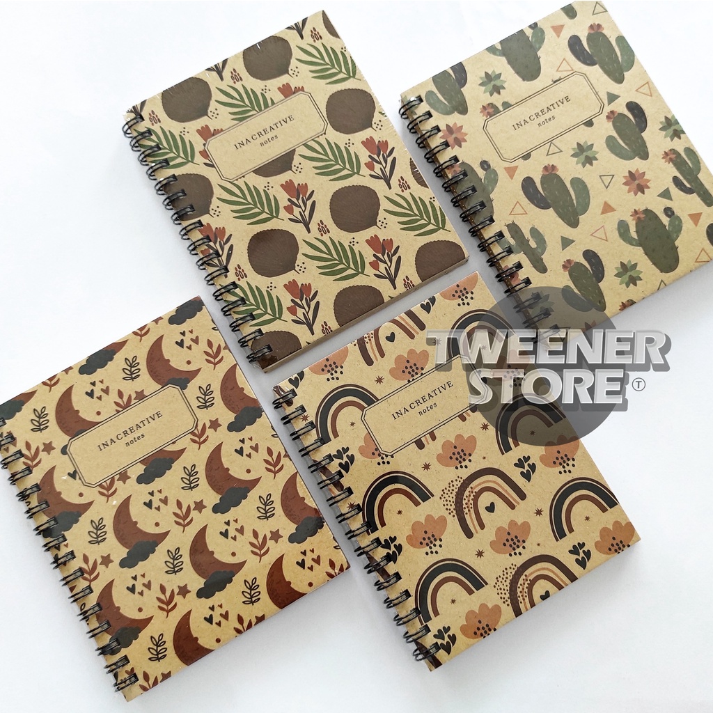 Jual INA Creative Spiralbook A6 Craft | Barcode 981212001057 | Buku ...