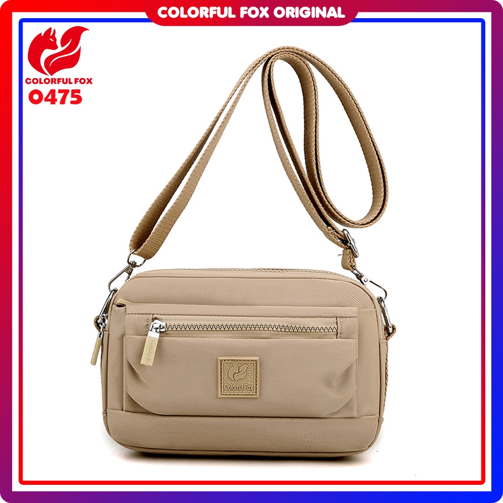 Jual Tas original - Tas selempang colorful fox 0475 tas selempang ...