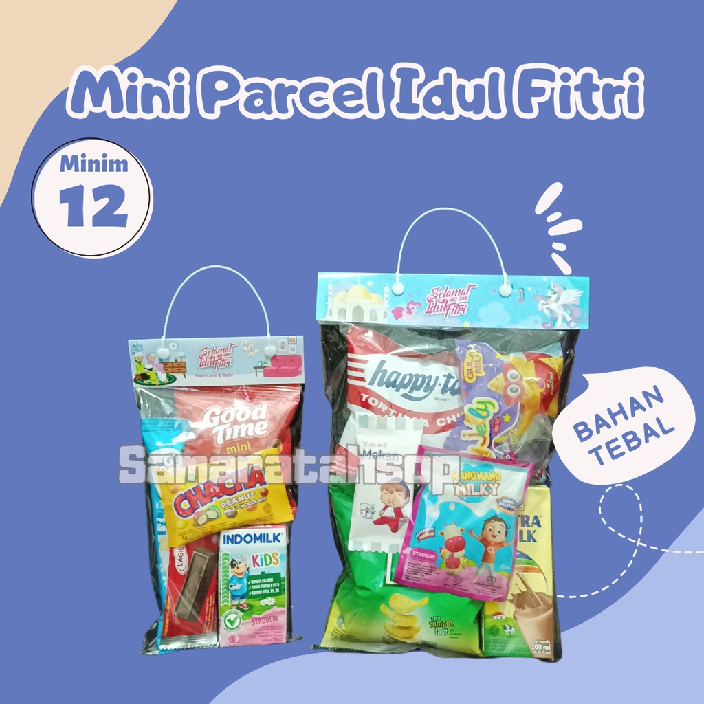 Jual Plastik Lebaran Bingkisan Snack Angpao Mini Parcel Idul Fitri ...