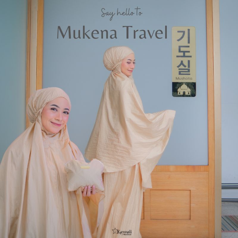 Jual Mukena travel mini dewasa parasut parasit polos premium jumbo ...