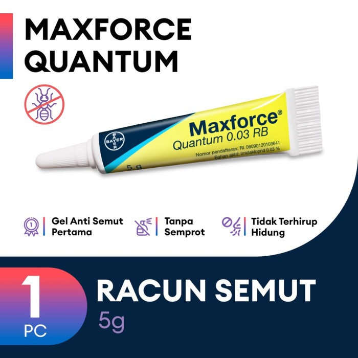 Jual Racun Semut Ampuh [Obat Anti Semut] Maxforce Quantum (5gr) | Shopee Indonesia