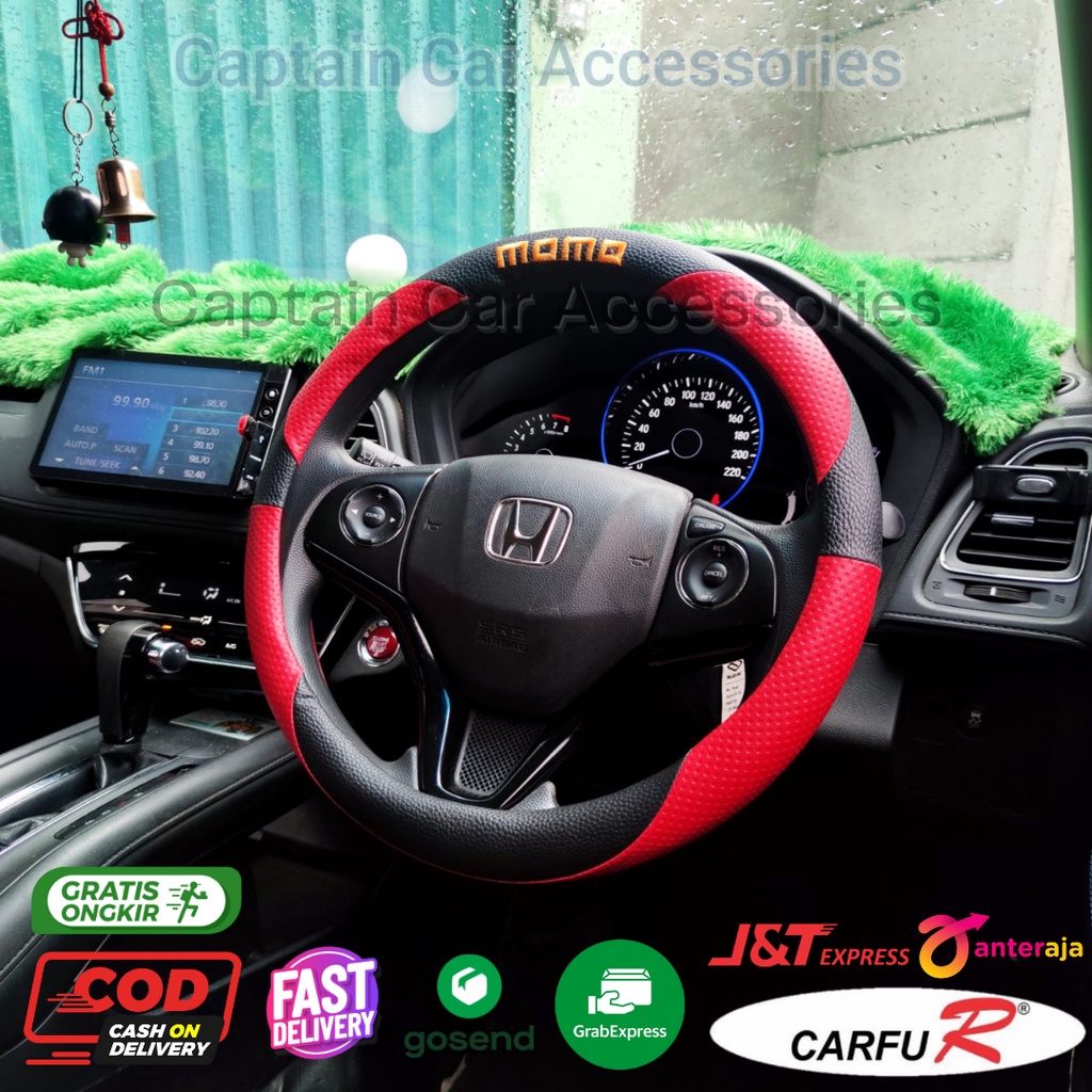 Jual Cover Stir Mobil Momo Sarung Stir Mobil Avanza Rush Innova Cash On ...