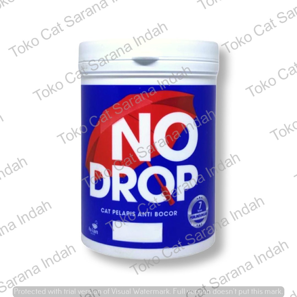 Jual NO DROP 1KG CAT PELAPIS ANTI BOCOR NODROP 1 KG CAT DINDING READY MIX WATERPROOF ANTI BOCOR ...
