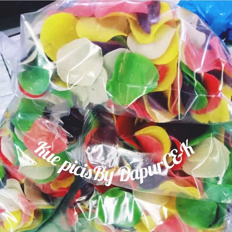 Jual Kue Picis Warna Warni Khas Betawi & Sunda 500g | Shopee Indonesia