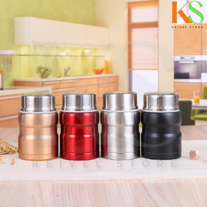 Jual Thermos Sup Termos Bubur Vacuum Insulated Food Jar Mini Portable ...