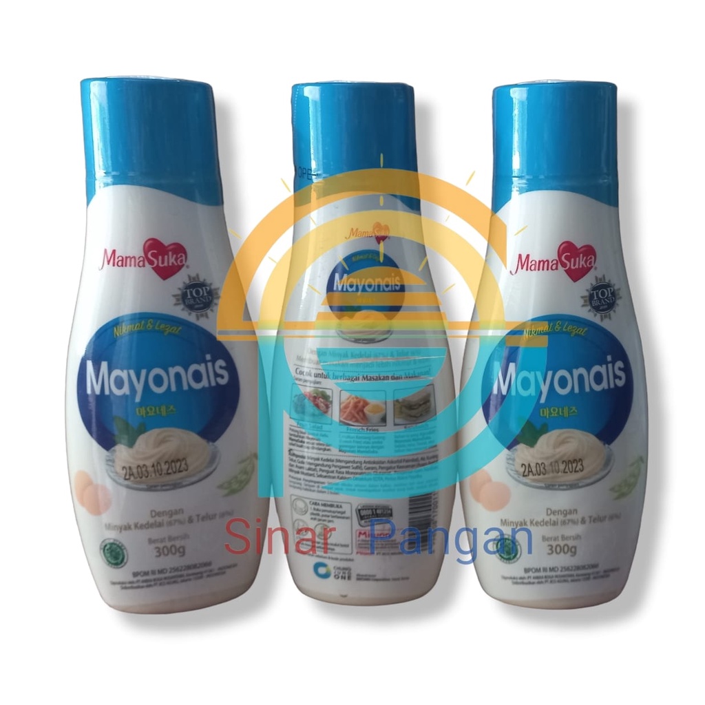 Jual Mamasuka Mayonaise / Mamasuka Saus Mayonaise / Mayo300gr Botol ...