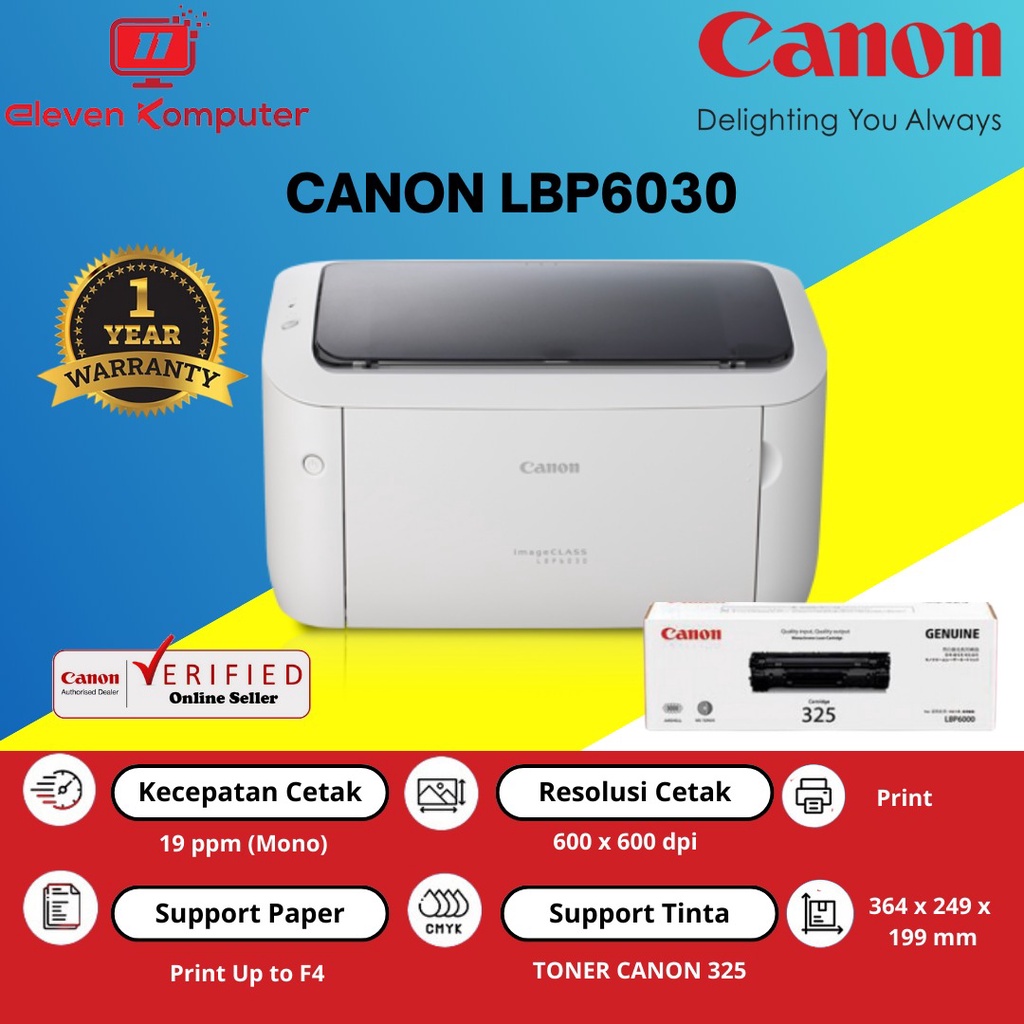 Jual PRINTER CANON LBP 6030 | Shopee Indonesia