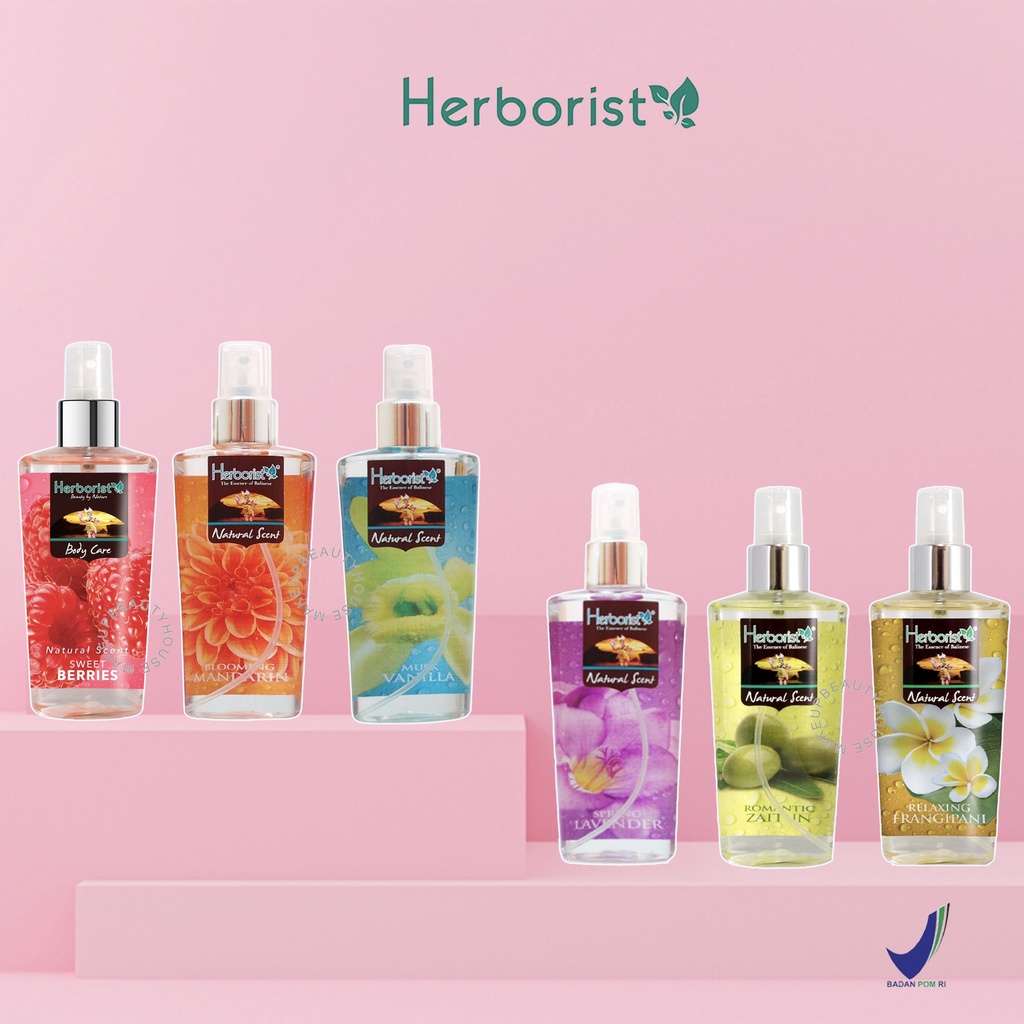 Jual HERBORIST Natural Scent Body Spray 120 ml Parfum - Blooming ...