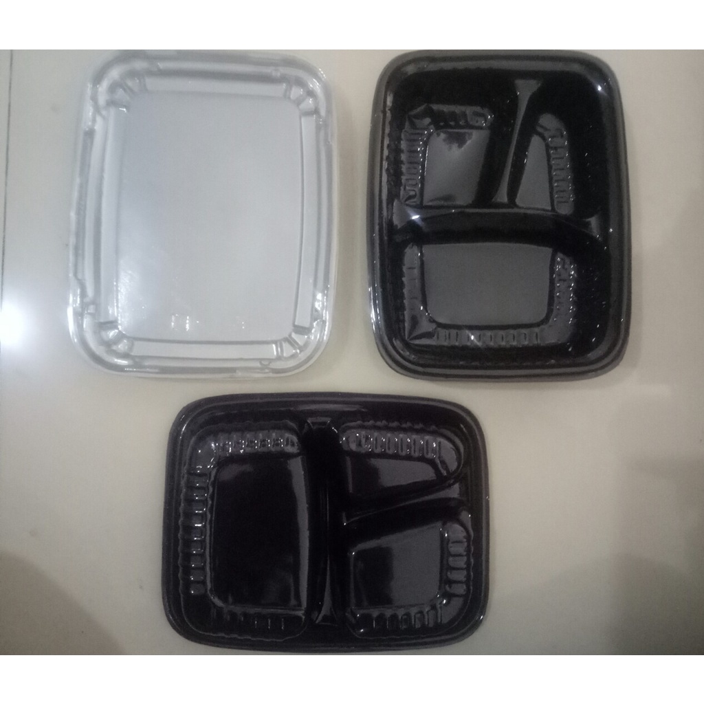 Jual MIKA BENTO SEKAT 3 DAN SEKAT 4 + TUTUP (ISI 10 PCS) | Shopee Indonesia