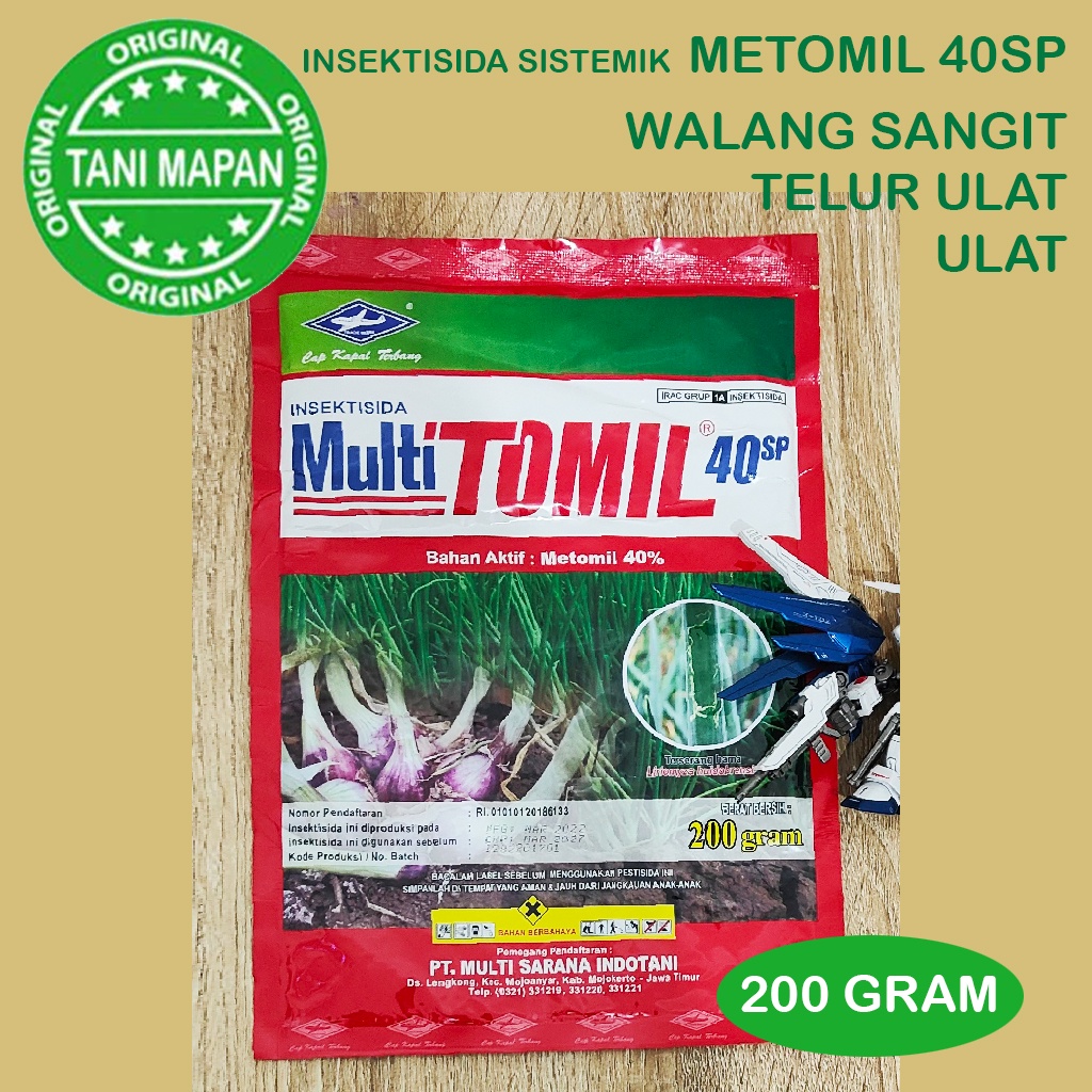 Jual Insektisida - MULTITOMIL 40SP - 200 GRAM (Metomil 40%) | Shopee ...