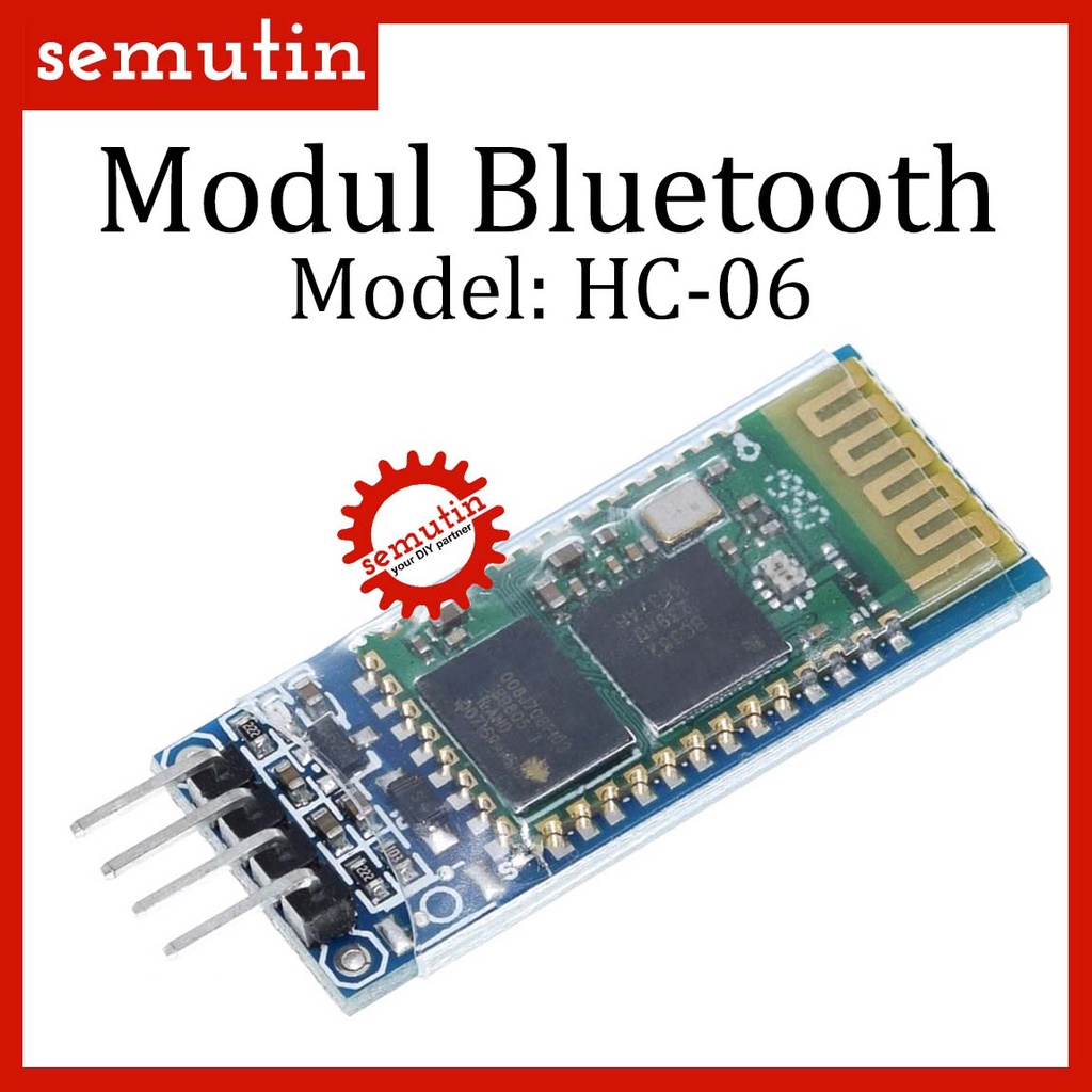 Jual Modul Bluetooth HC-06 / HC06 Slave Serial Transceiver For Arduino ...
