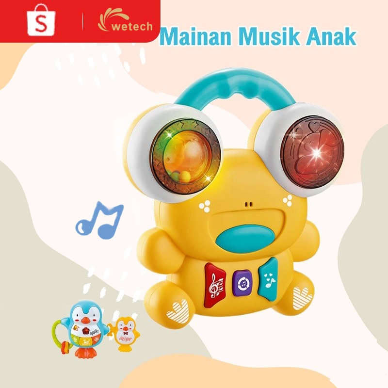 Jual Wetech Mainan Piano Anak Musik Animal Baby Musical Toys Mainan ...