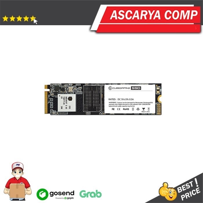 Jual CUBE GAMING CG8 Series 256GB M.2 NVME PCIe Gen3x4 / SSD M.2 256GB ...