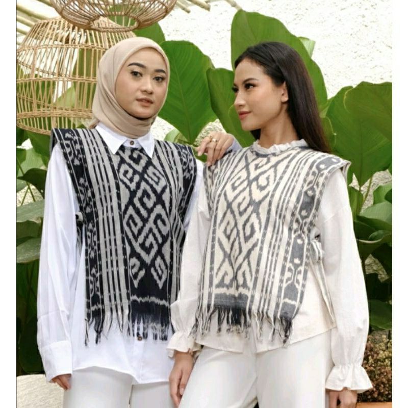 Jual READY STOK ROMPI TENUN SIMA ALBA VEST ETNIK-OUTER ETNIK ROMPI ...