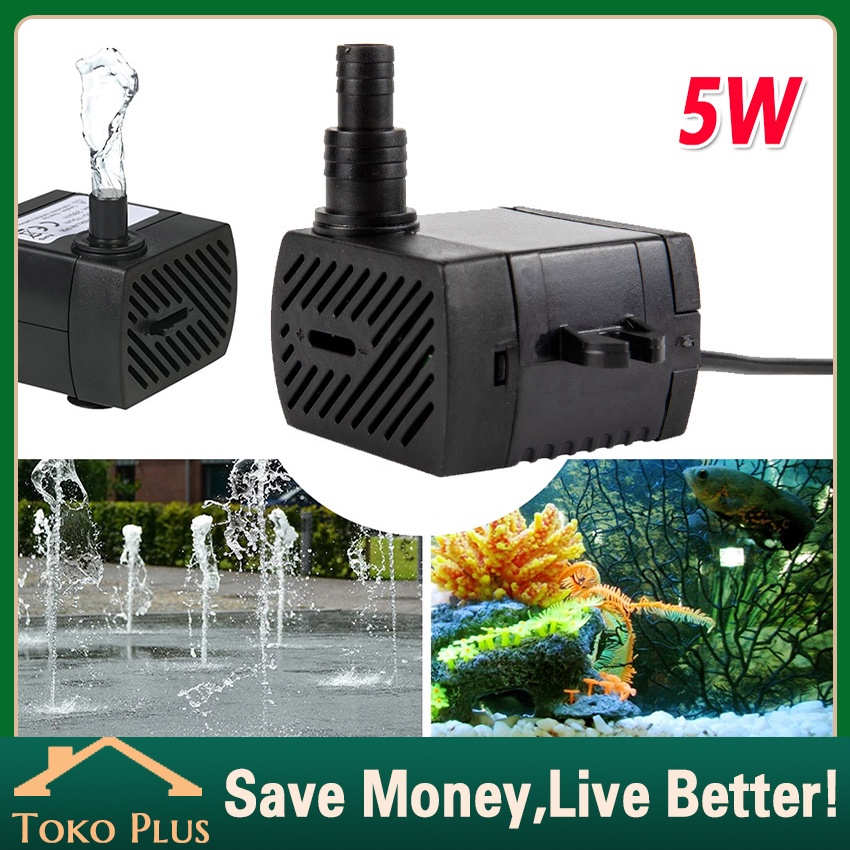 Jual Submersible Water Cooling Pump Pompa Air Mini Aquarium Input AC ...