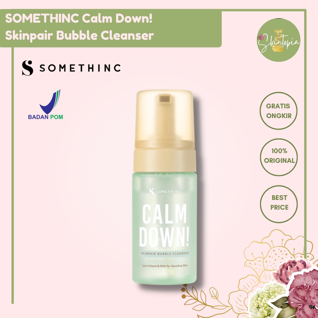 Jual SOMETHINC Calm Down! Skinpair Bubble Cleanser - (Madagascar ...