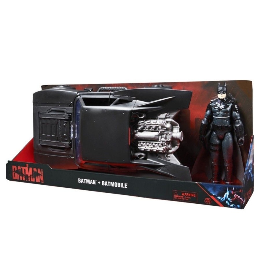 Jual Mainan Diecast The Batman Batmobile With Batman 12 Inchi Figure ...