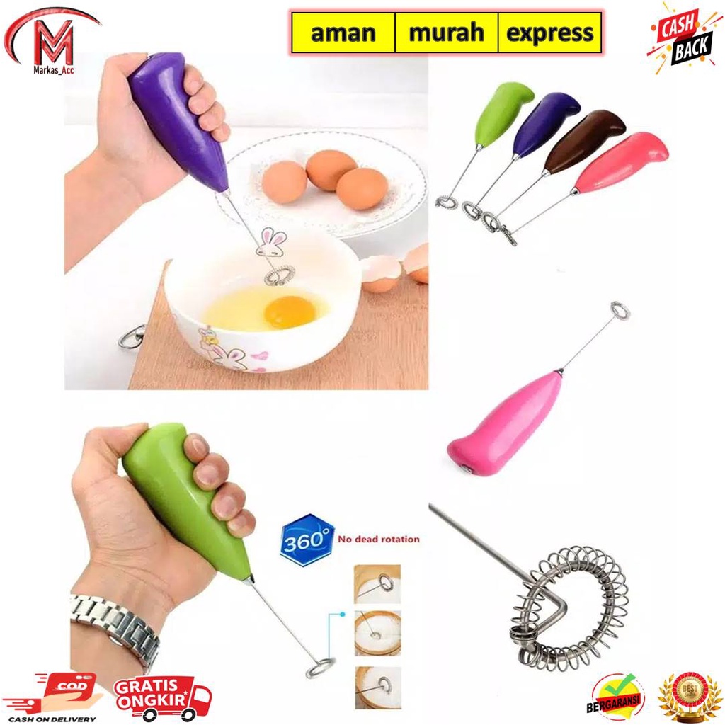 Jual Hand Mixer Mini Elektrik Alat Pengaduk Serbaguna | Shopee Indonesia