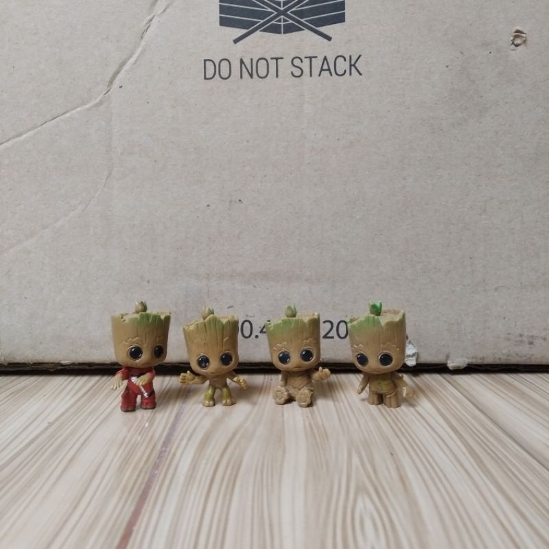Jual Action figure mini Groot set | Shopee Indonesia