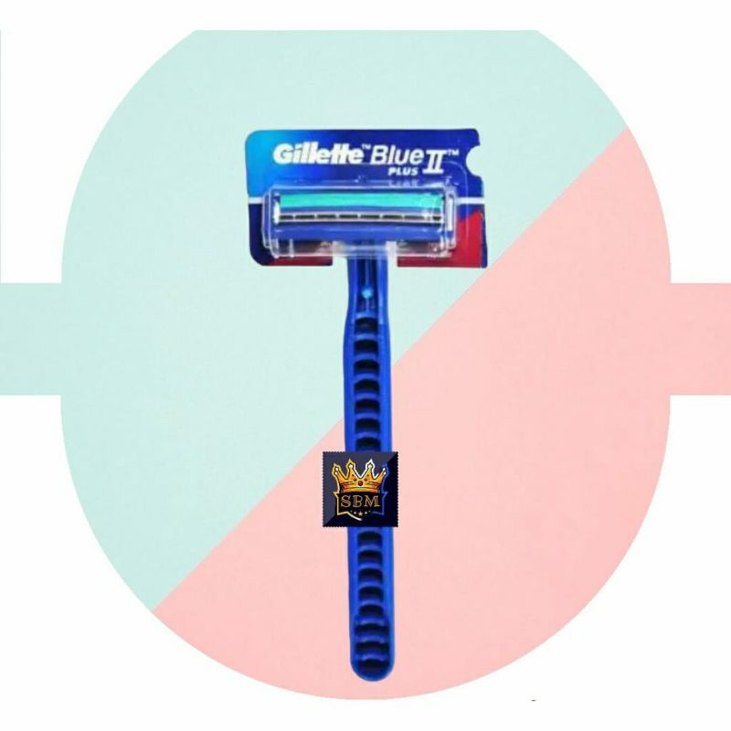 Jual ORiGiNaL,,,Harga Satuan,,,gillette Blue Plus II Pencukur Kumis DLL ...