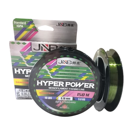 Jual Senar Monofilament Mono JNB HYPER POWER 150 m meter - IGFA | Shopee Indonesia